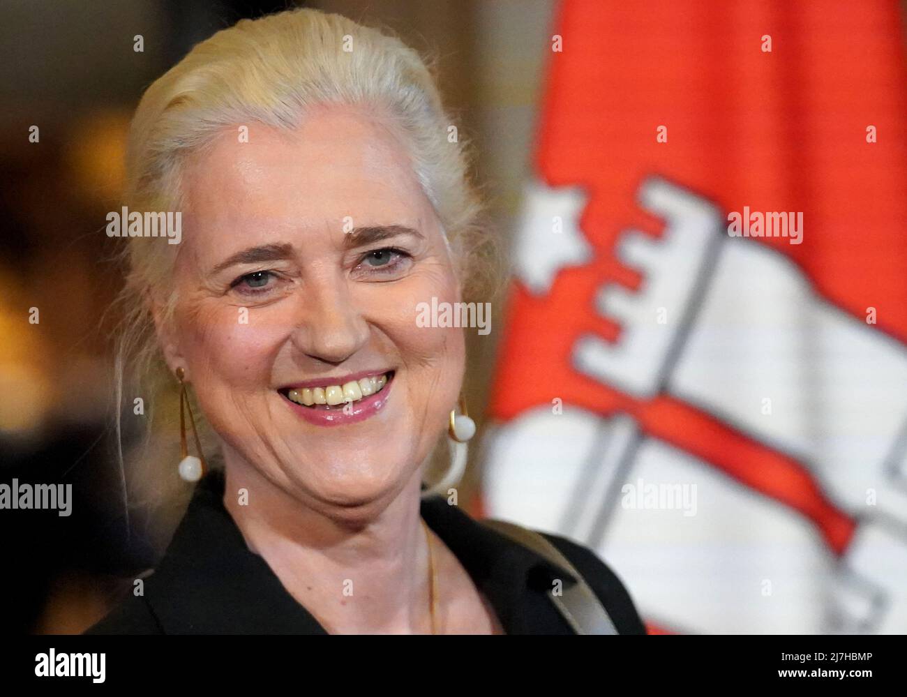 Hamburg, Germany. 06th May, 2022. Angela Titzrath, Chairwoman of HHLA's ...
