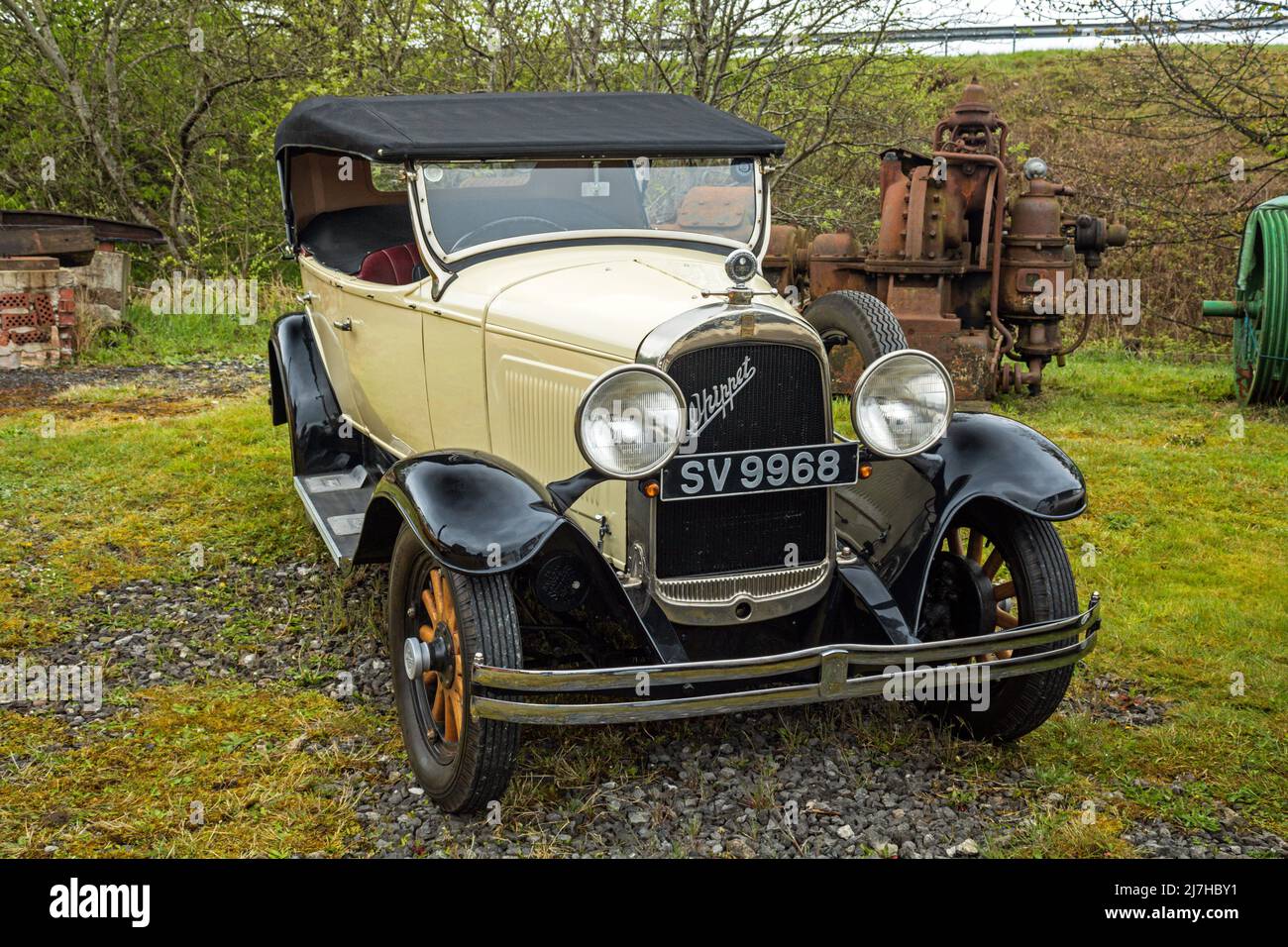 Willys Whippet. Ellenroad Engine House Classic Car Show 2022 Stock ...