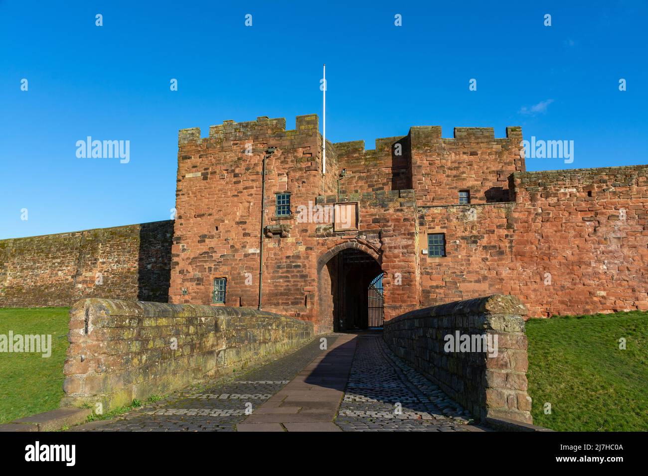 Carlisle Castle, at over 900 years old, has been home to many ...
