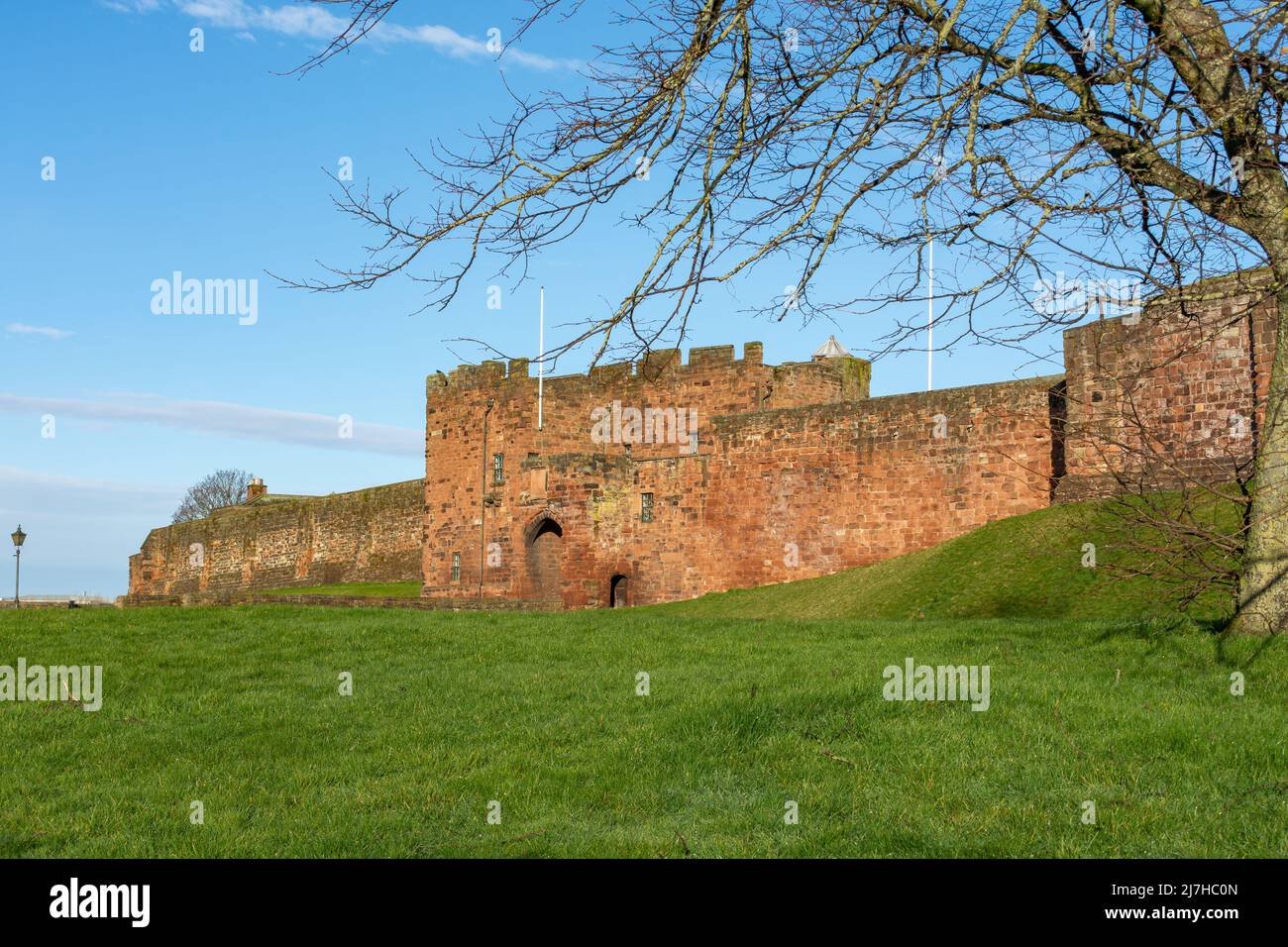 Carlisle Castle, at over 900 years old, has been home to many ...
