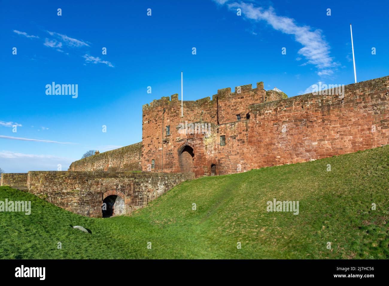 Carlisle Castle, at over 900 years old, has been home to many ...