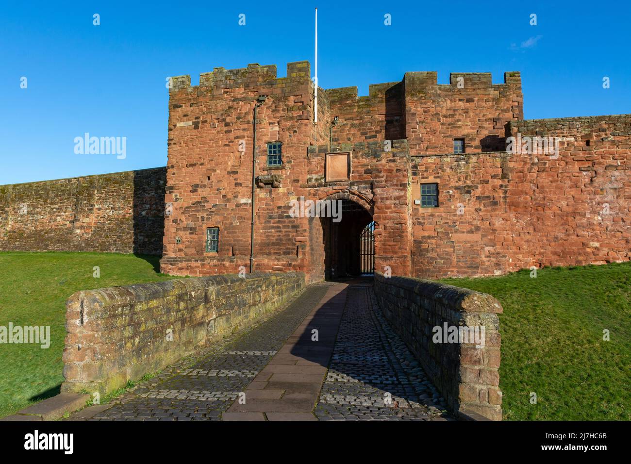 Carlisle Castle, at over 900 years old, has been home to many ...