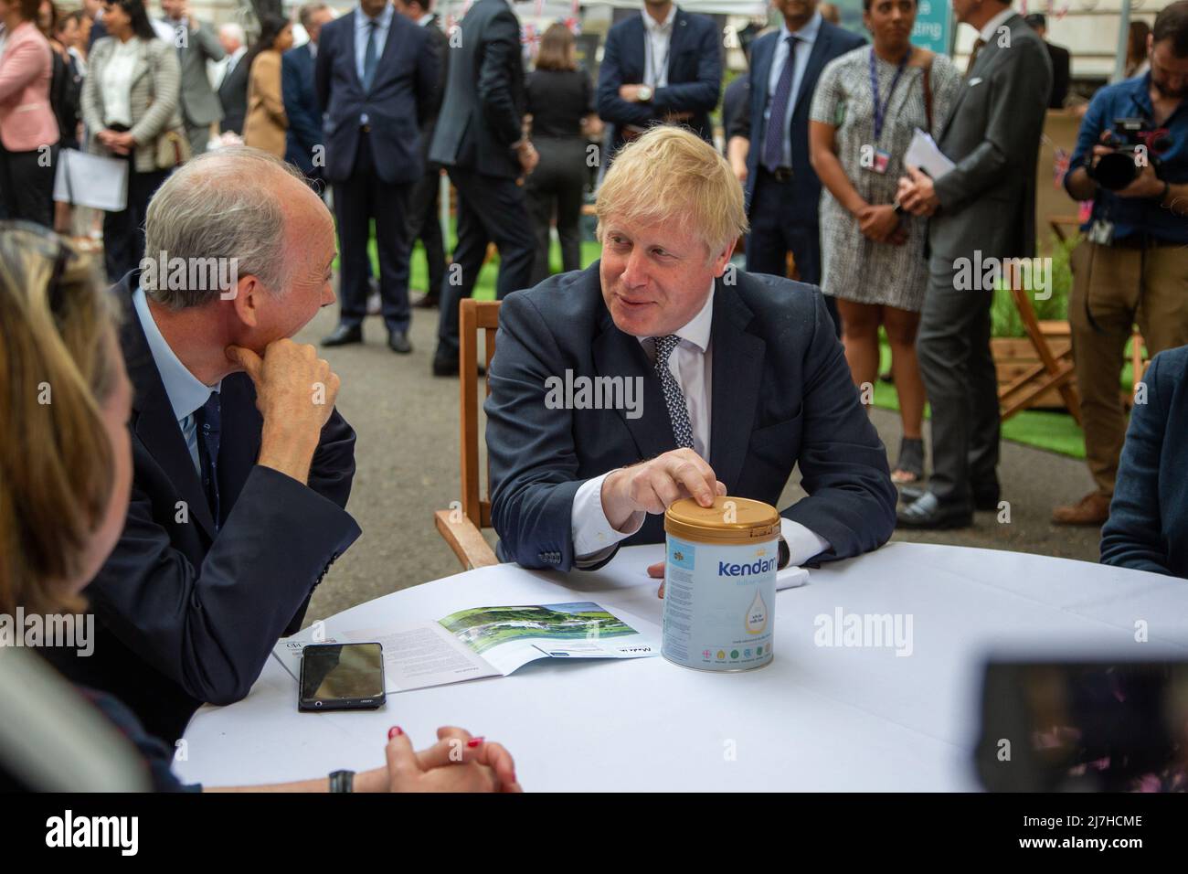 London, England, UK. 9th May, 2022. UK Prime Minister BORIS JOHNSON ...
