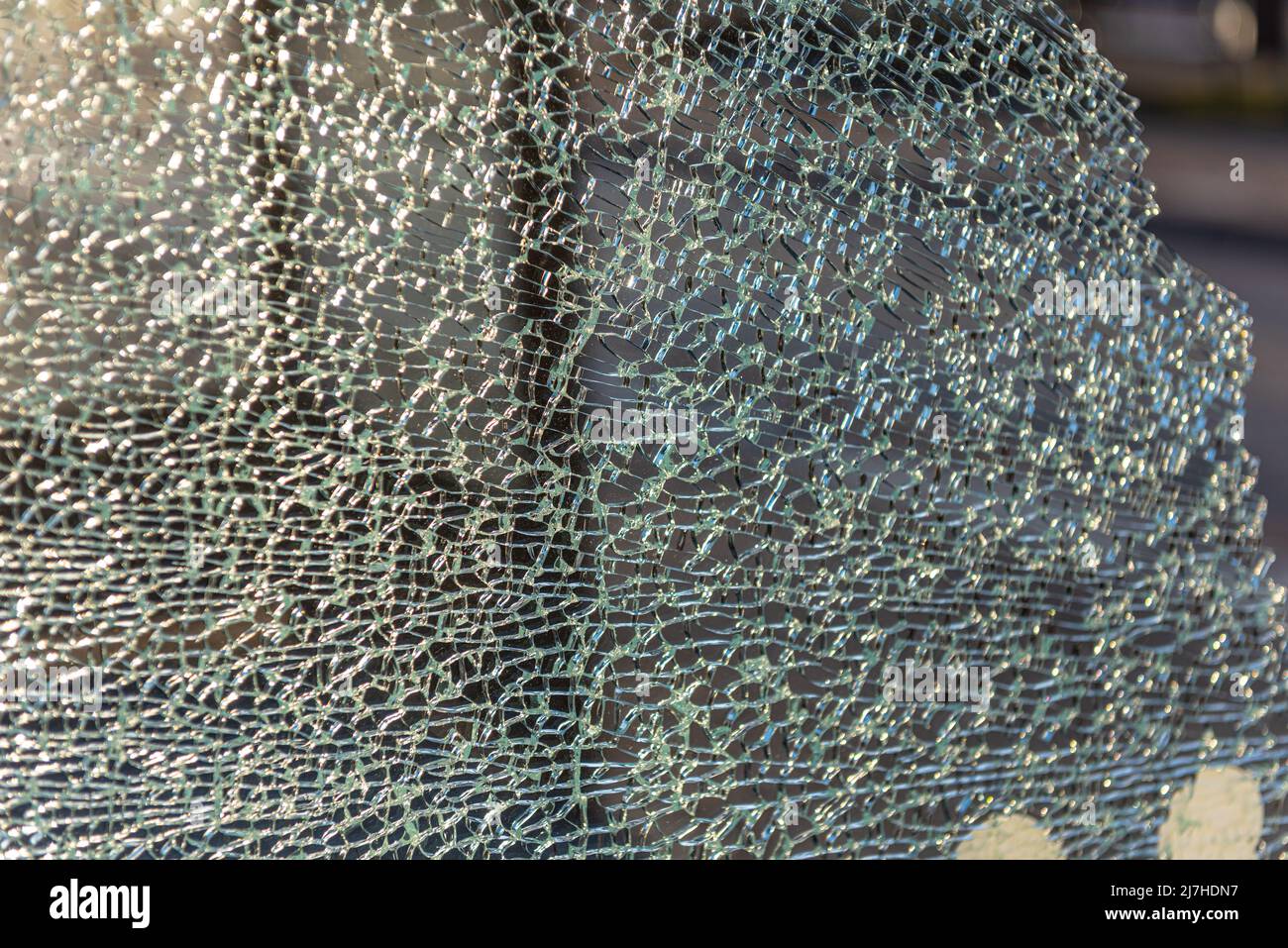 Broken glass wall hi-res stock photography and images - Alamy