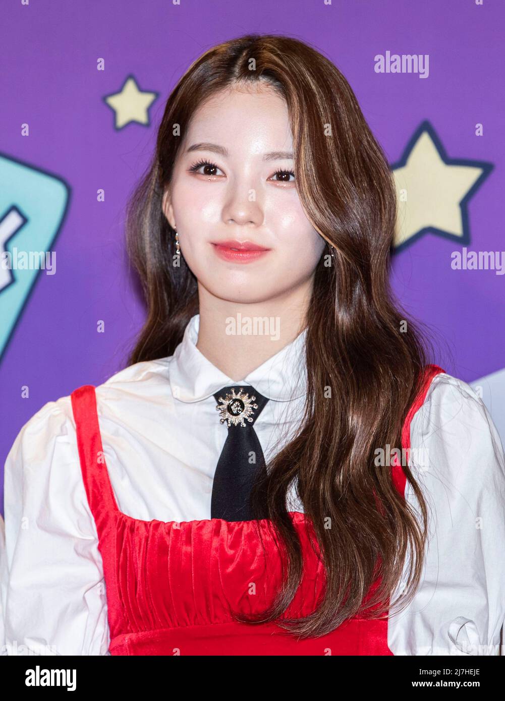 Seoul, South Korea. 8th May, 2022. Ayaka, from Japanese K-Pop girl group NiziU, arrived photo ...