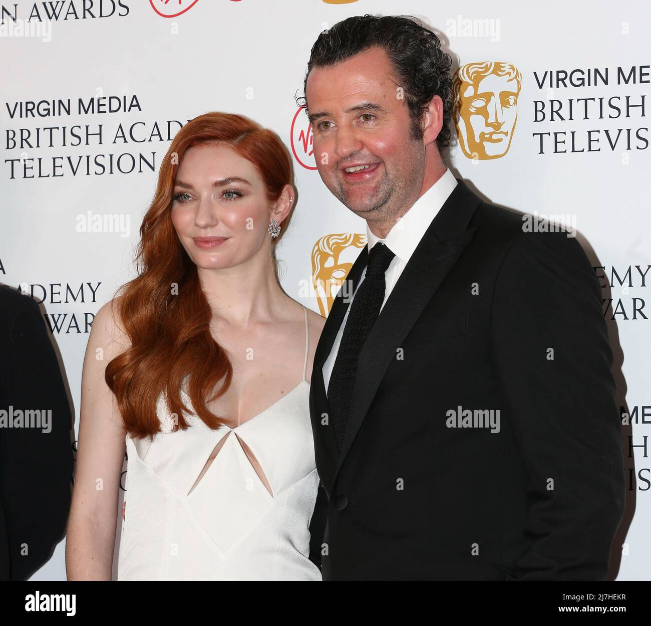 Eleanor Tomlinson and Daniel Mays attend Bafta TV Awards held at Royal ...