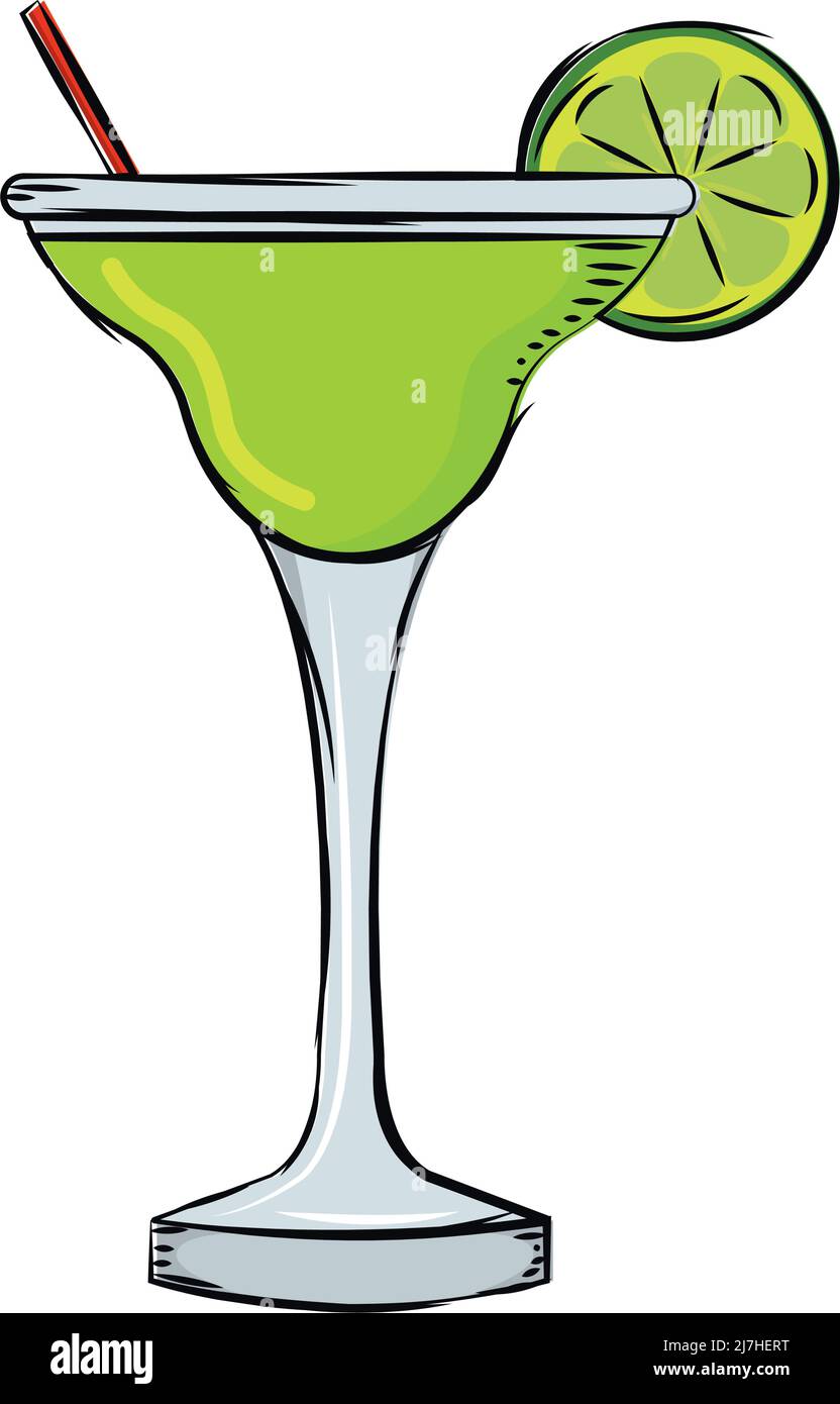 Isolated lemon cocktail vector illustration Stock Vector Image & Art ...