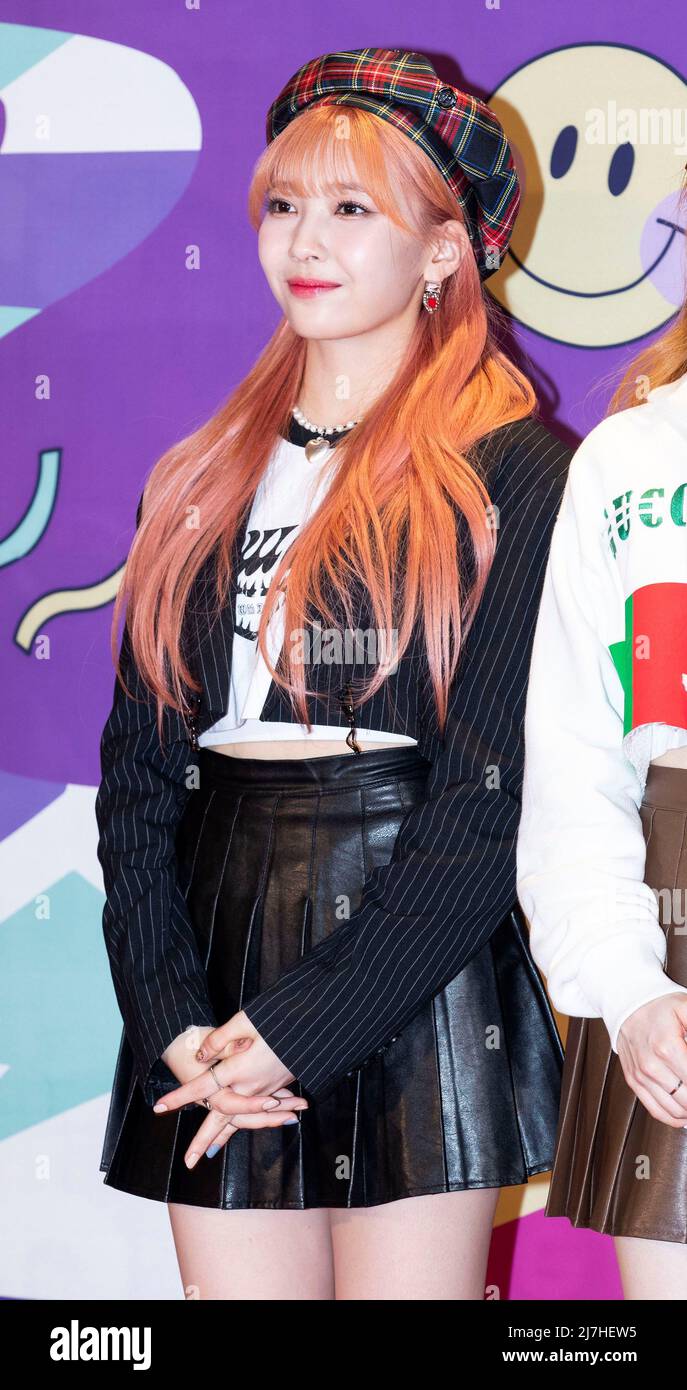 Seoul, South Korea. 8th May, 2022. Mayuka, from Japanese K-Pop girl group NiziU, arrived photo ...