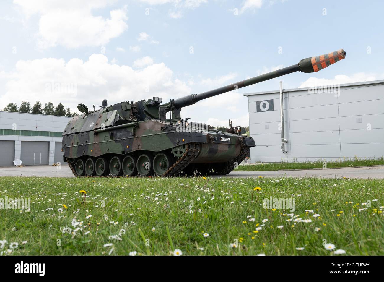 Stetten Am Kalten Markt, Germany. 09th May, 2022. A self-propelled ...