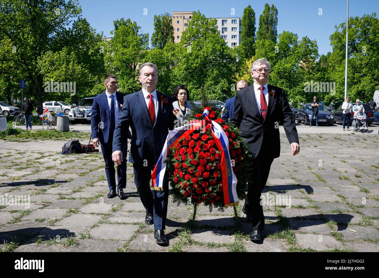 A Russian delegation headed by Sergey Andreev, the Ambassador of the ...