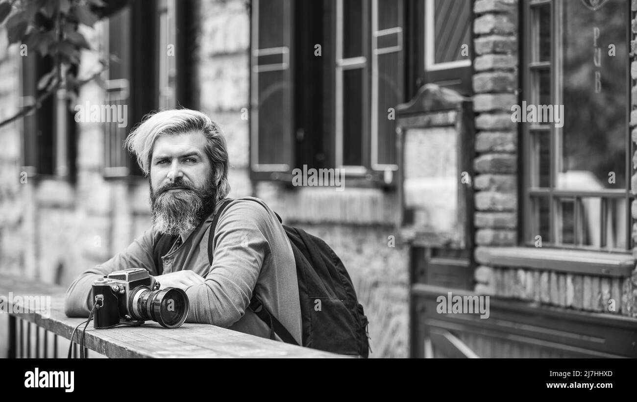 Handheld shooting. man photographer do shooting session. Shooting day ...