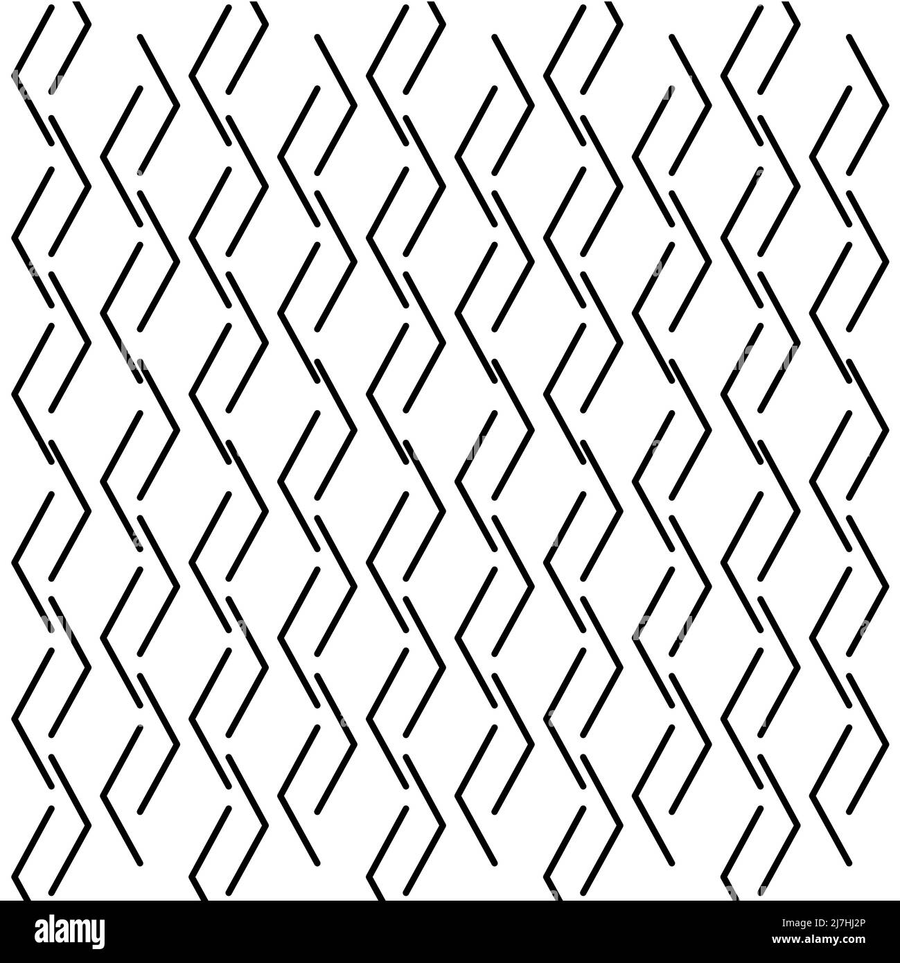 Picture black small lines patterns vector illustration Stock Vector ...