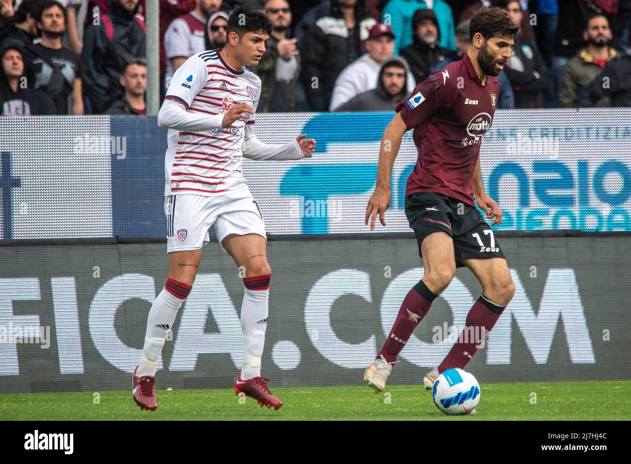 Italy, 09/05/2022, Fazio Federico salernitana shot during the italian ...