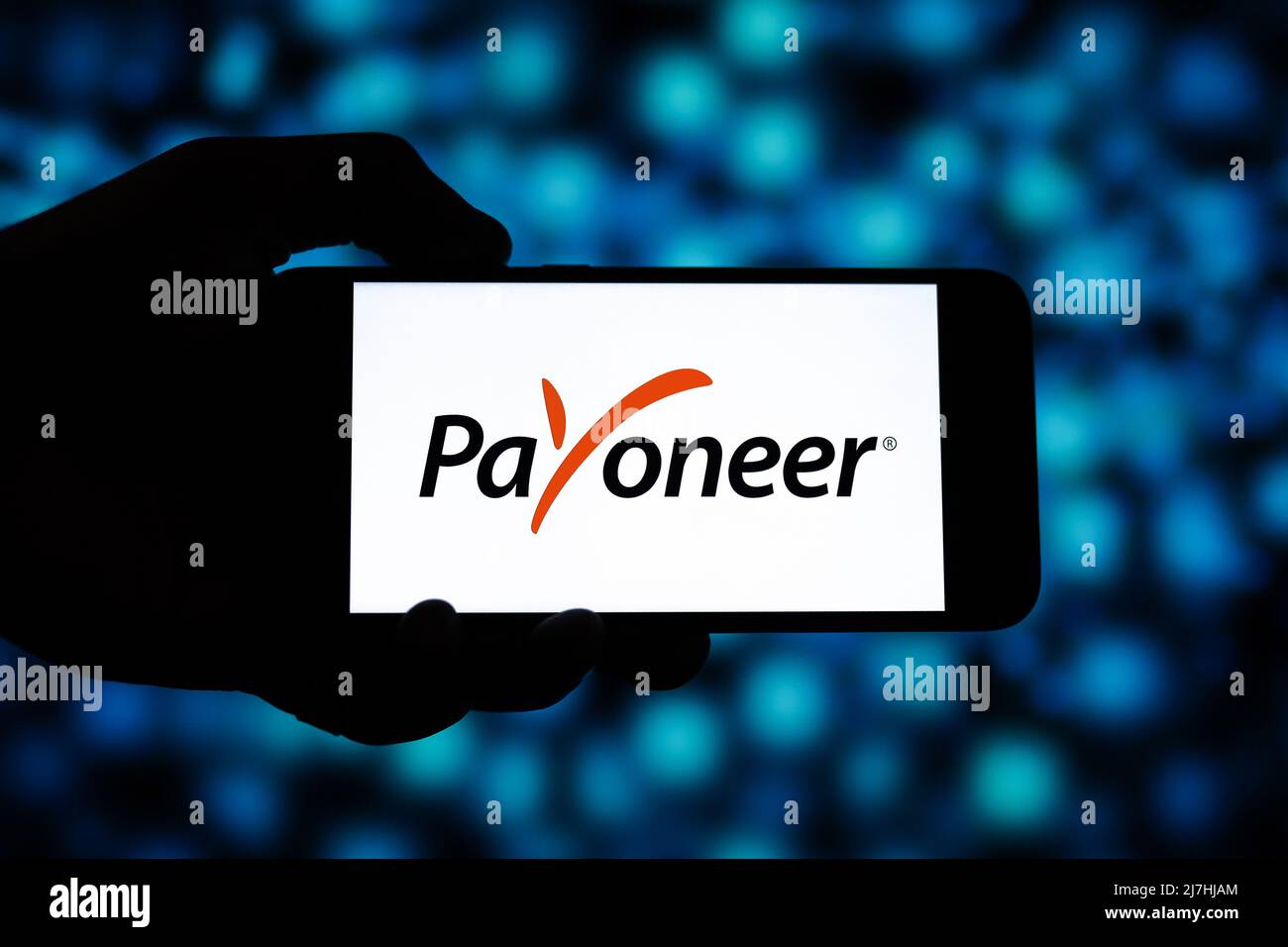 Payoneer editorial. Illustrative photo for news about Payoneer - an ...