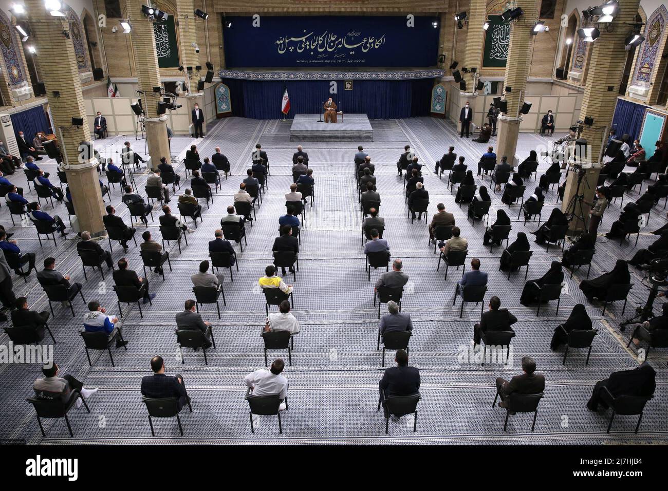 Tehran, Tehran, Iran. 9th May, 2022. A handout photo made available by ...