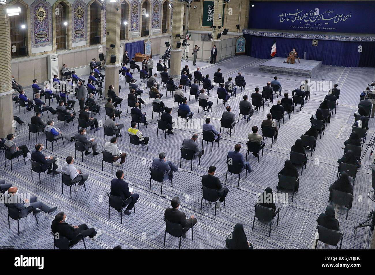 Tehran, Tehran, Iran. 9th May, 2022. A handout photo made available by ...