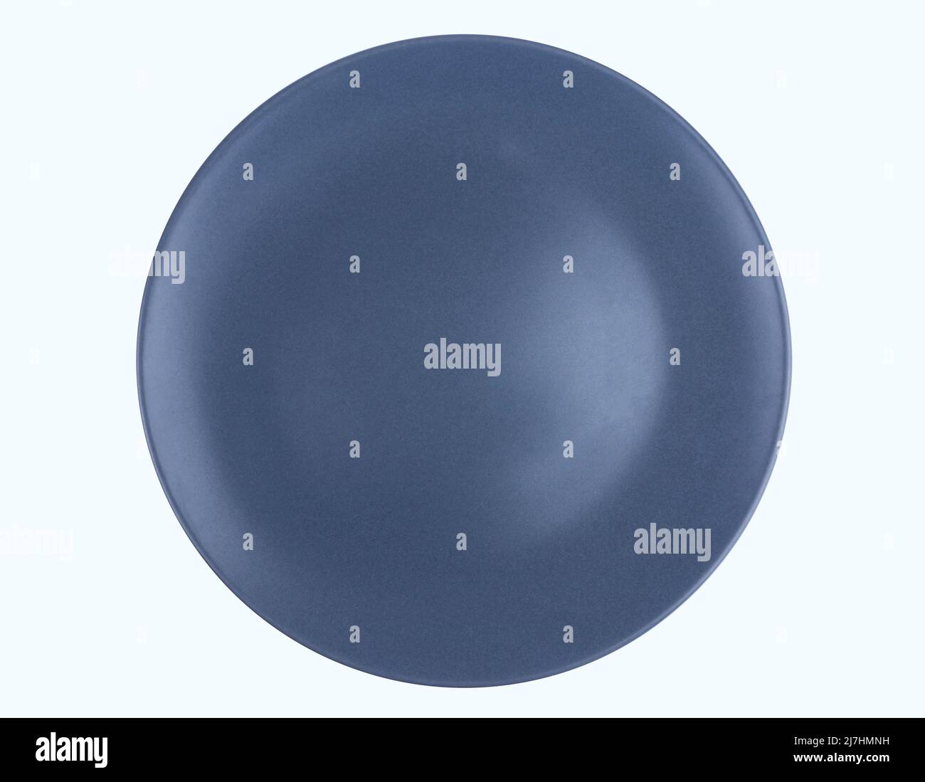 Round blue plate hi-res stock photography and images - Alamy