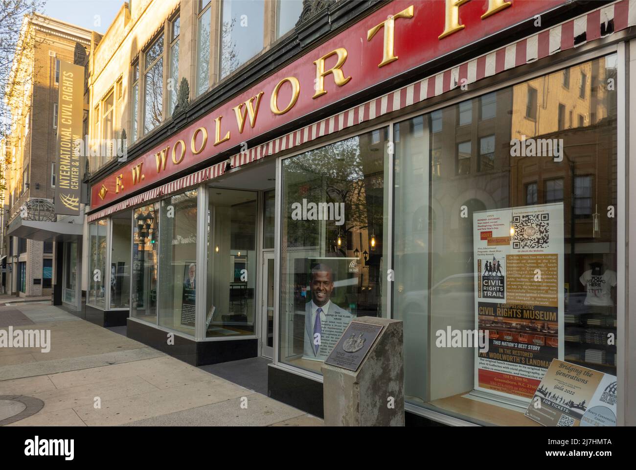International Civil Rights Center and Museum in the Woolworth company ...