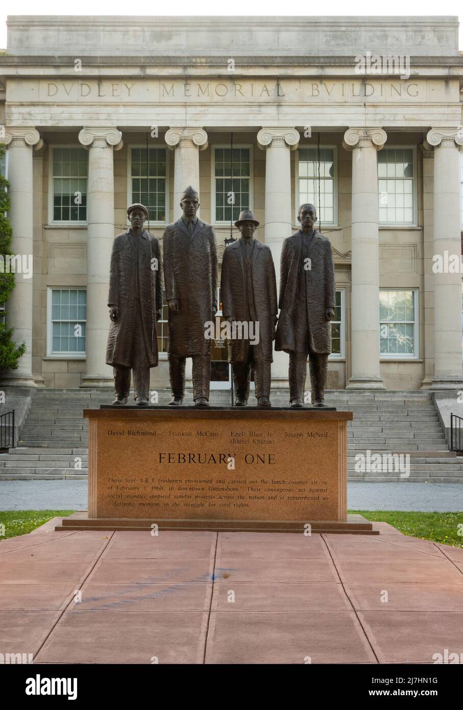 February One AT & T Four Monument on the campus of North Carolina ...