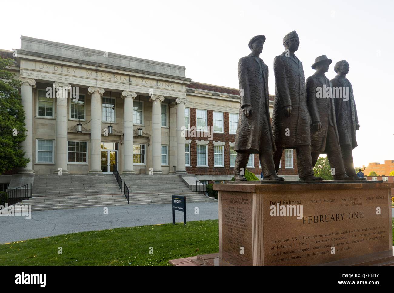 February One AT & T Four Monument on the campus of North Carolina ...