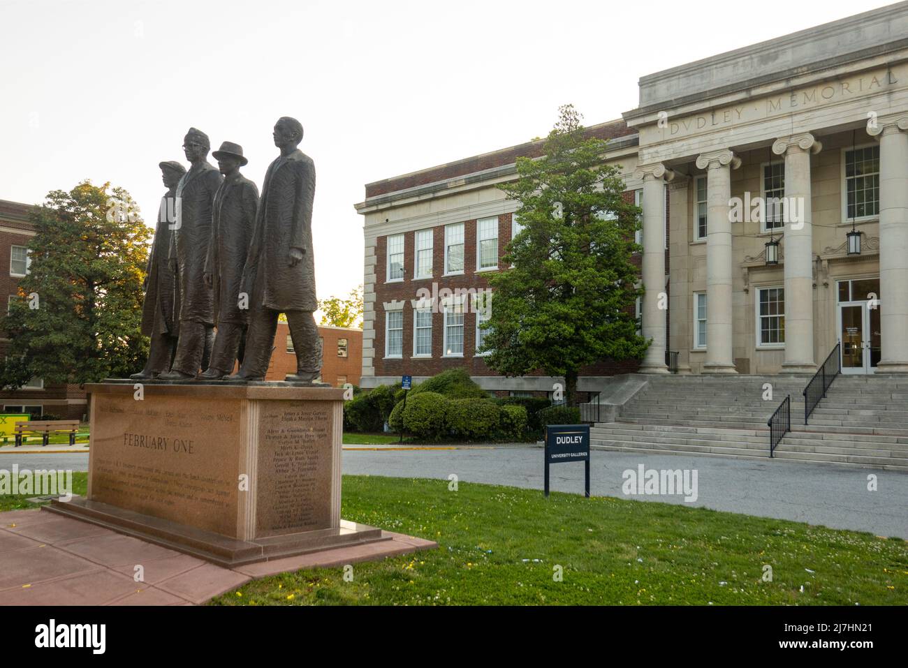 February One AT & T Four Monument on the campus of North Carolina ...