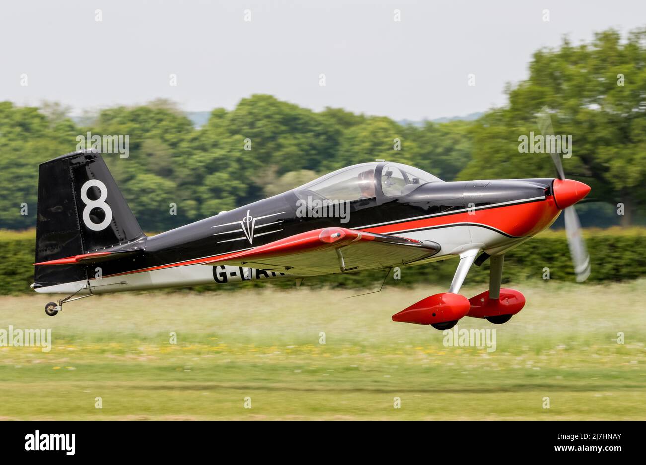Various aircraft Headcorn Airfield, Kent Stock Photo - Alamy