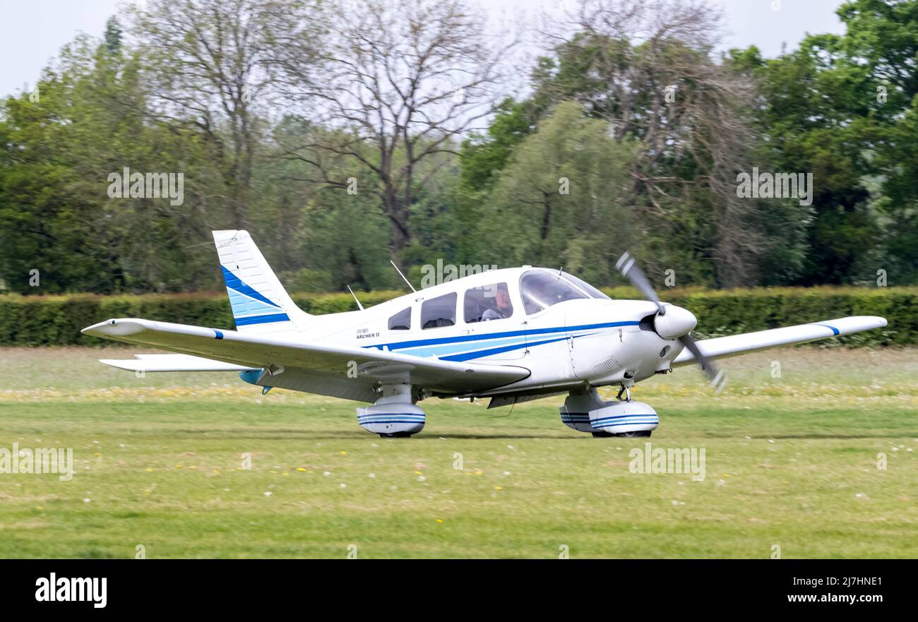 Various aircraft Headcorn Airfield, Kent Stock Photo - Alamy