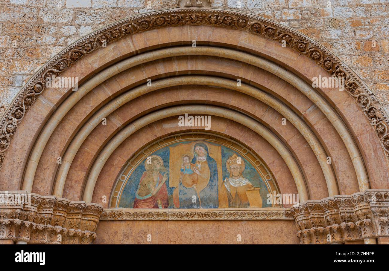 Cathedral of collemaggio hi-res stock photography and images - Alamy