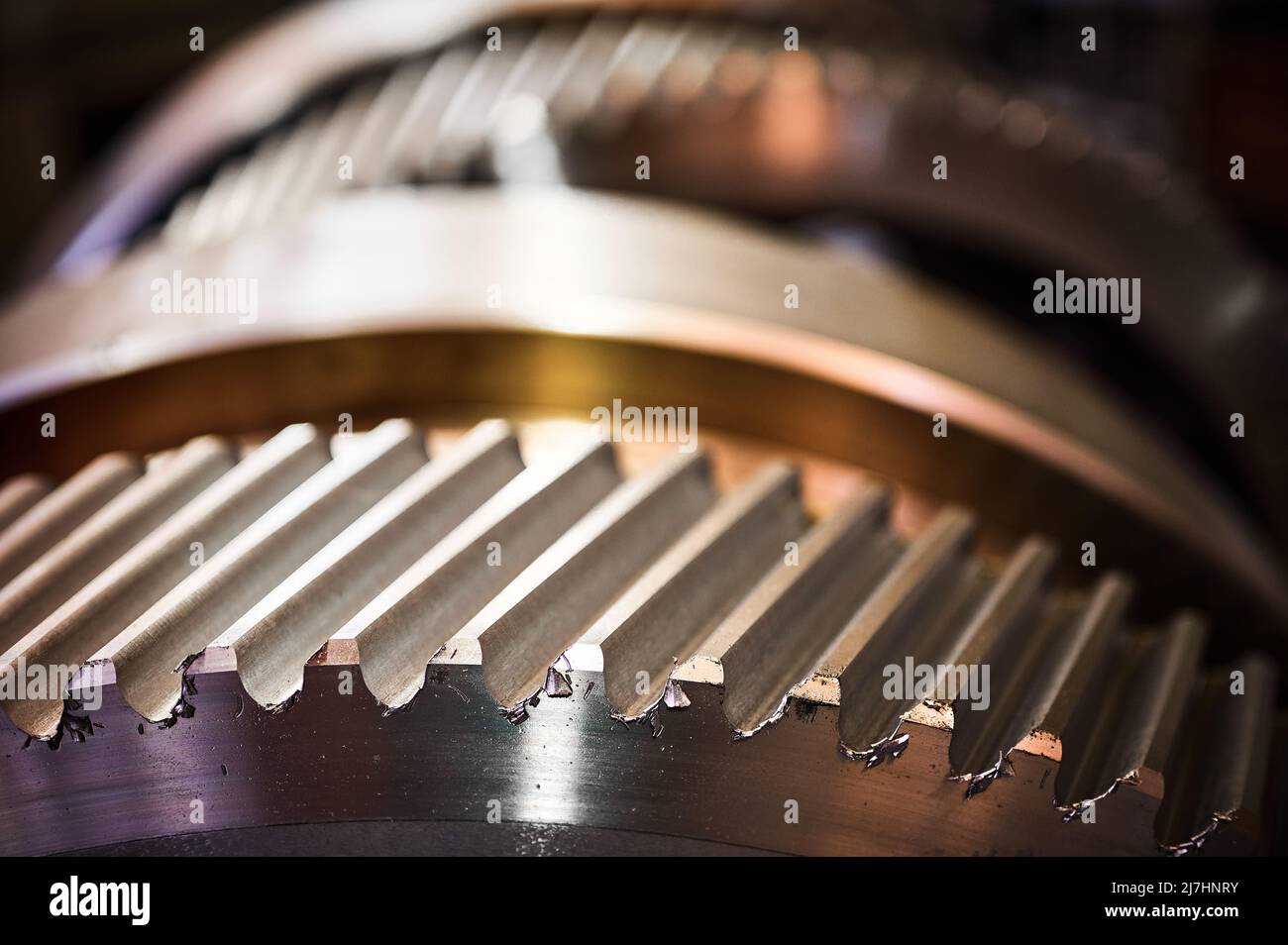 Gear production cogwheel hi-res stock photography and images - Alamy