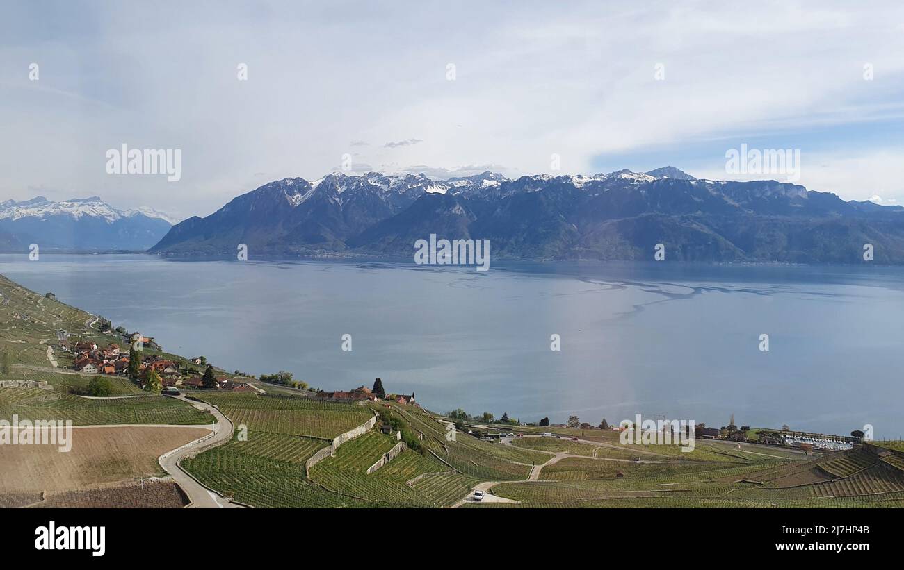 Scenes from Lake Geneva Stock Photo - Alamy