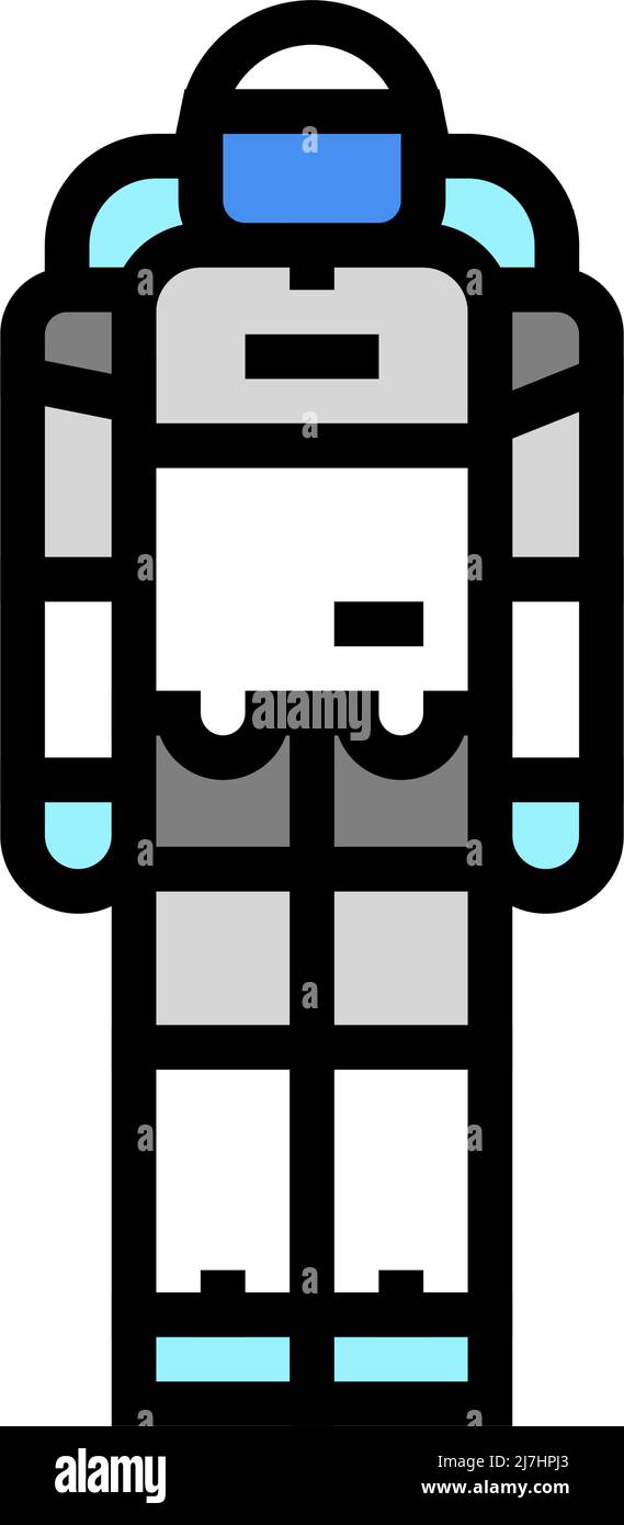 science robot color icon vector illustration Stock Vector Image & Art ...