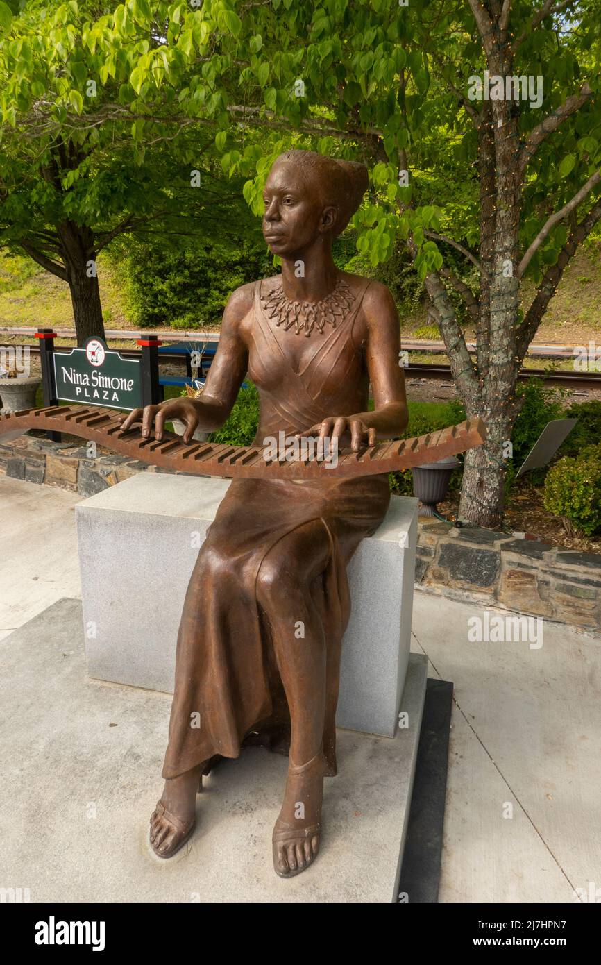 Nina Simone Statue Memorial High Resolution Stock Photography and ...