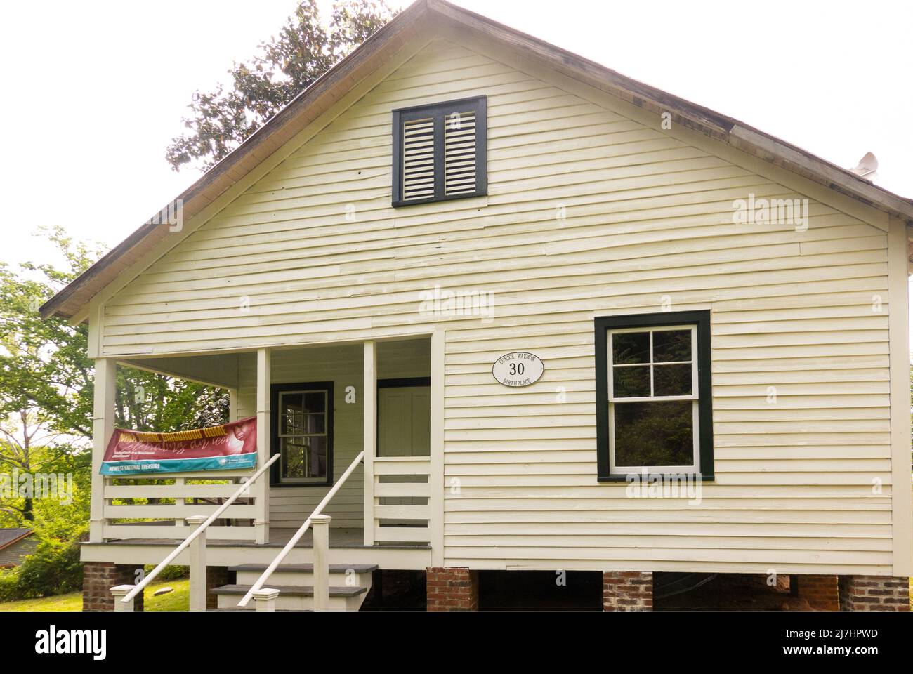 Nina Simone childhood home in Tryon North Carolina Stock Photo - Alamy