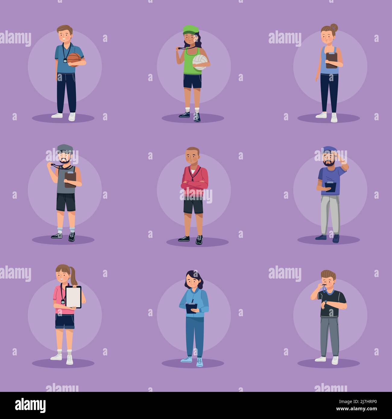 Team coaches Stock Vector Images - Alamy