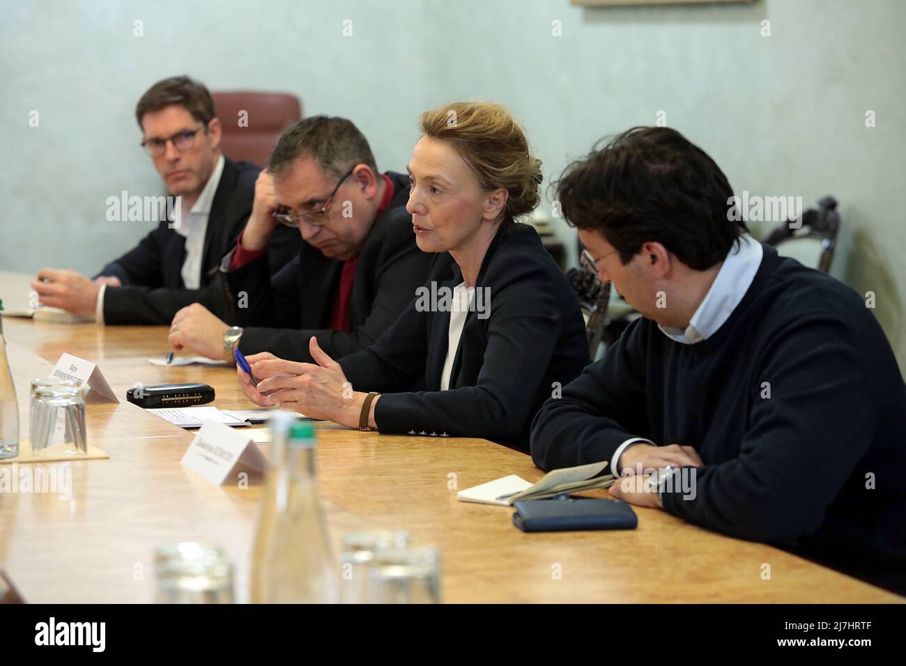 Non Exclusive: KYIV, UKRAINE - MAY 9, 2022 - Deputy director of the ...