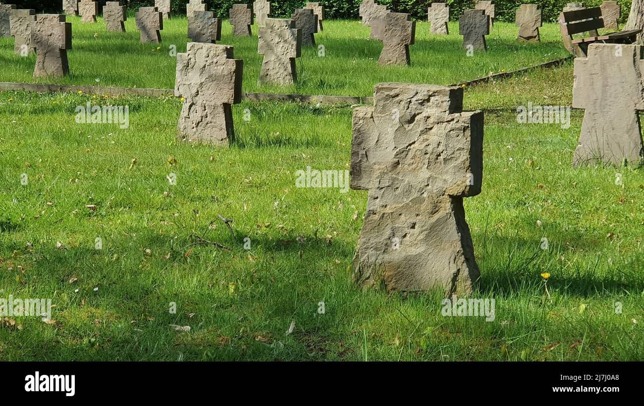 War graves, Rheinbach, Germany Stock Photo - Alamy