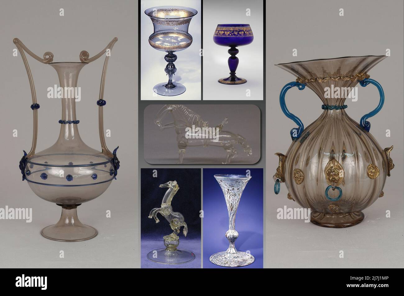 Some handcrafted masterpieces made by Murano glass artists in Venice ...