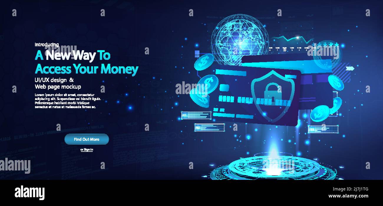 Cash credit debit payment Stock Vector Images - Alamy