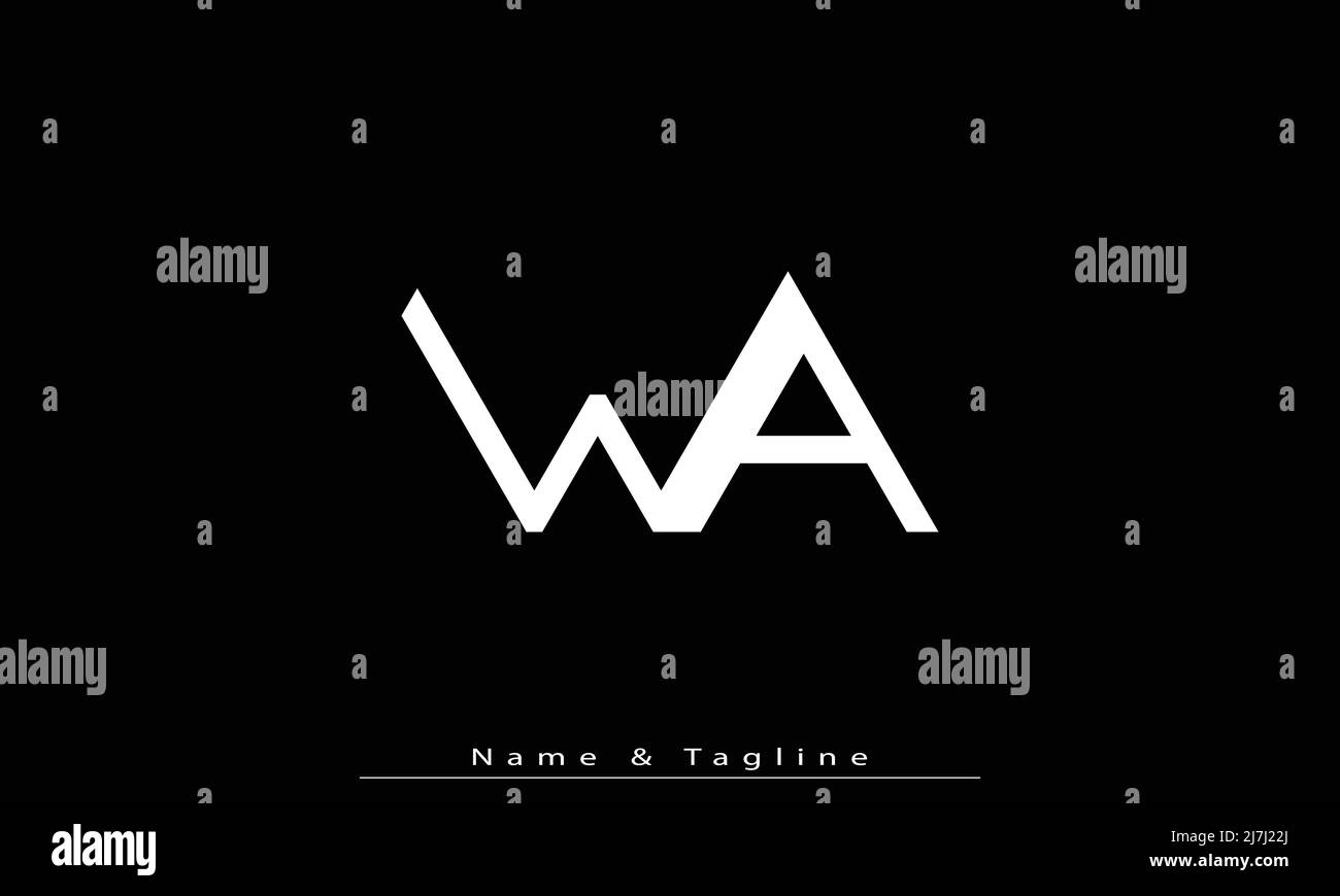 Wa logo hi-res stock photography and images - Alamy