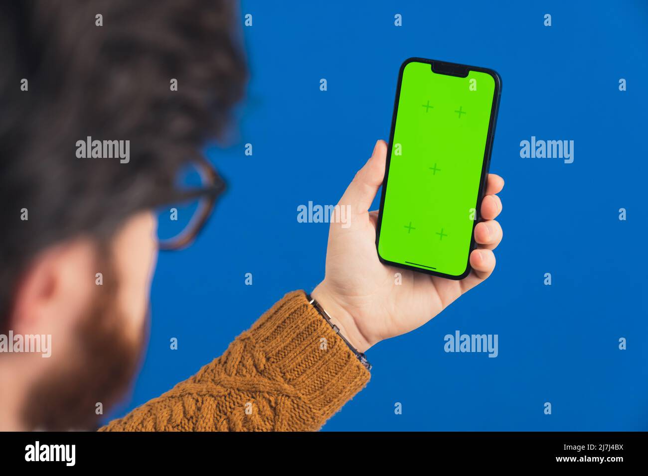 Boy green screen hi-res stock photography and images - Alamy