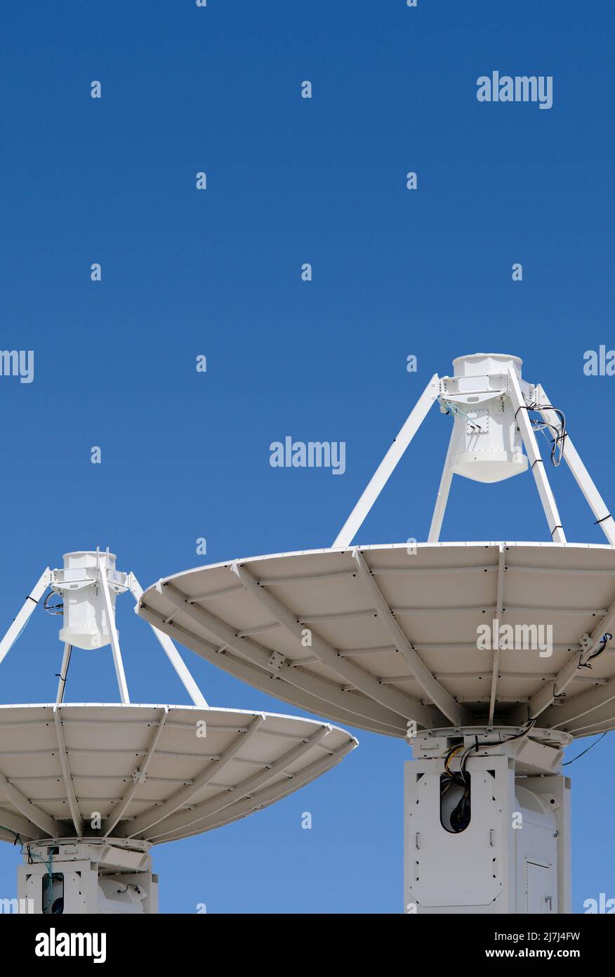 Large satellite dishes Stock Photo - Alamy