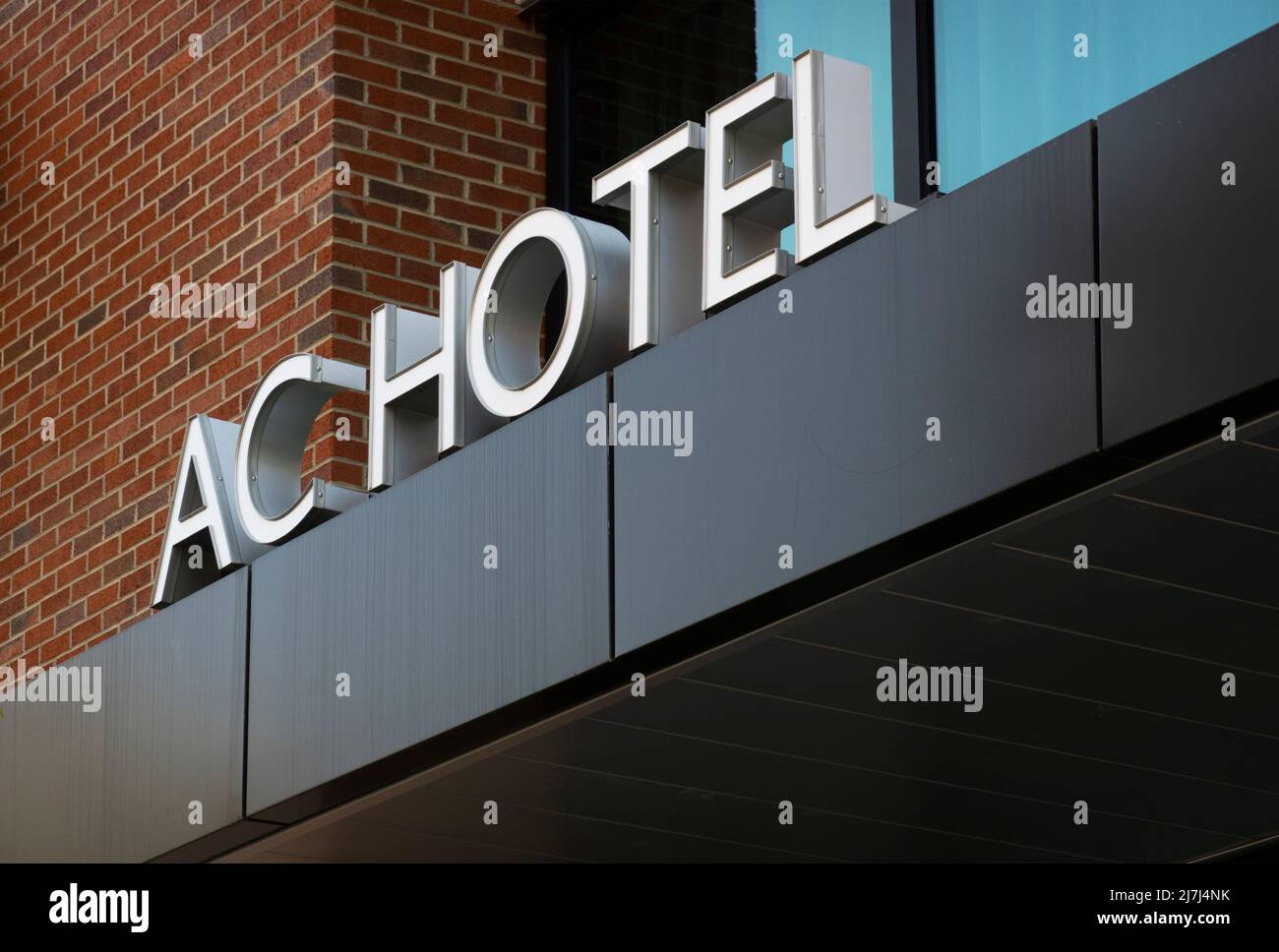 AC Hotel in downtown Greenville SC Stock Photo - Alamy