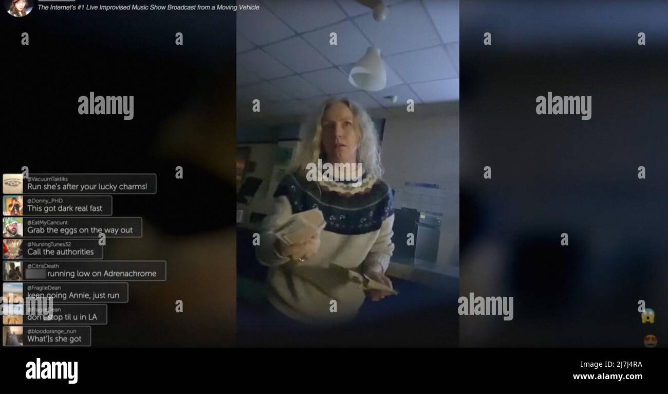 DASHCAM, Seylan Baxter, 2021. © Momentum Pictures / Courtesy Everett ...