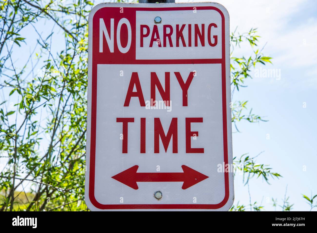 Road signs in the city Stock Photo - Alamy