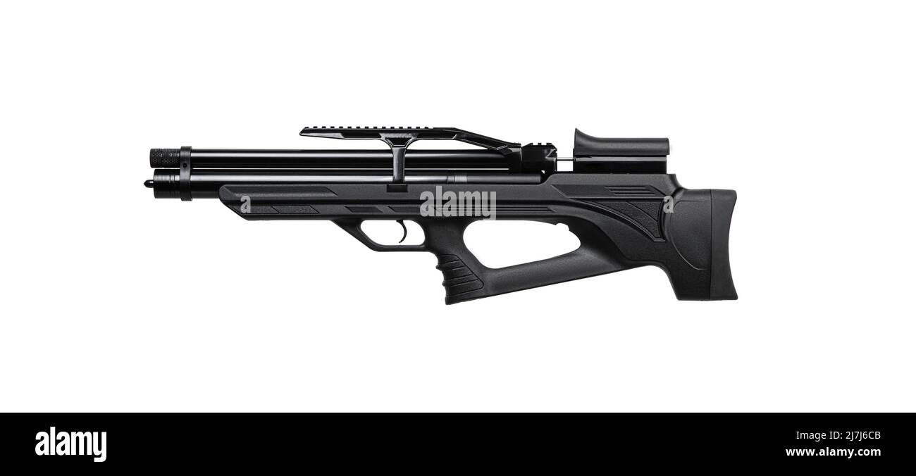 Futuristic Compact Assault Rifle