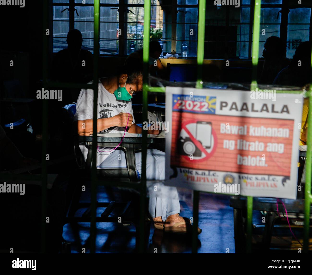 Quezon City, Philippines. 09th May, 2022. National and local elections ...