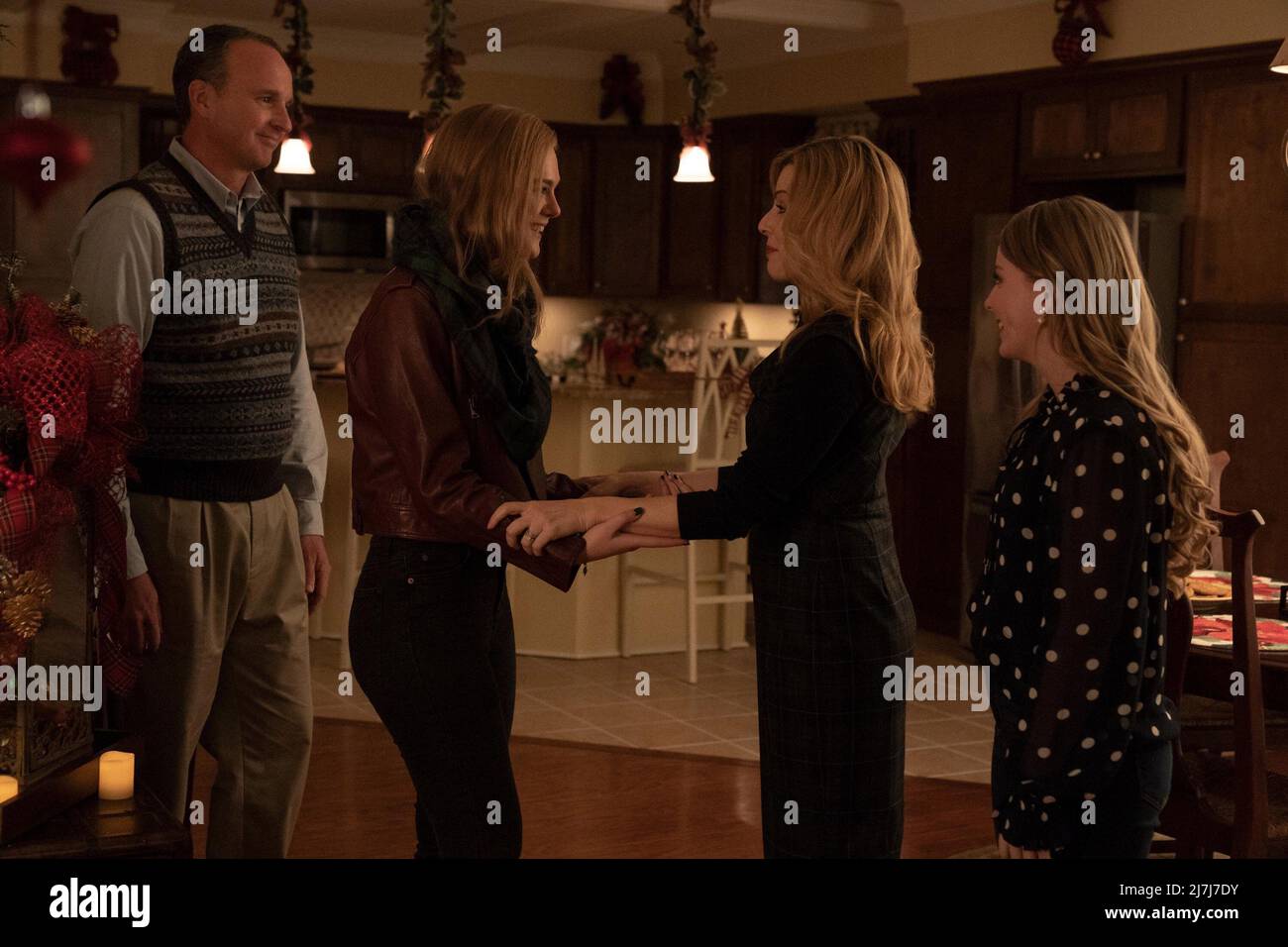 THE GIRL FROM PLAINVILLE, Kai Lennox as David Carter (left), Elle ...