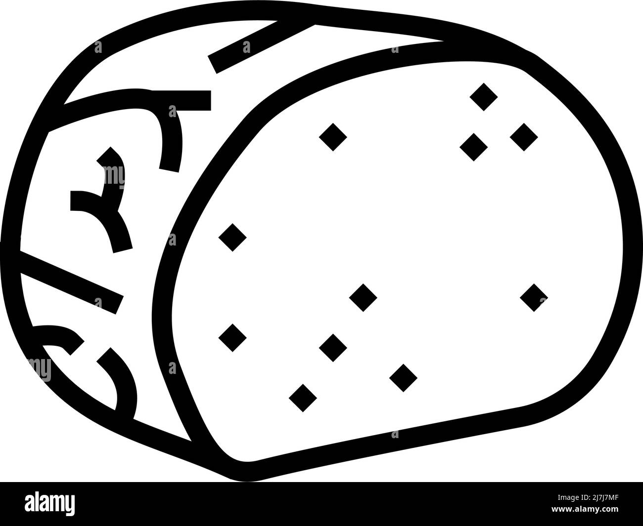 ham beef line icon vector illustration Stock Vector Image & Art - Alamy