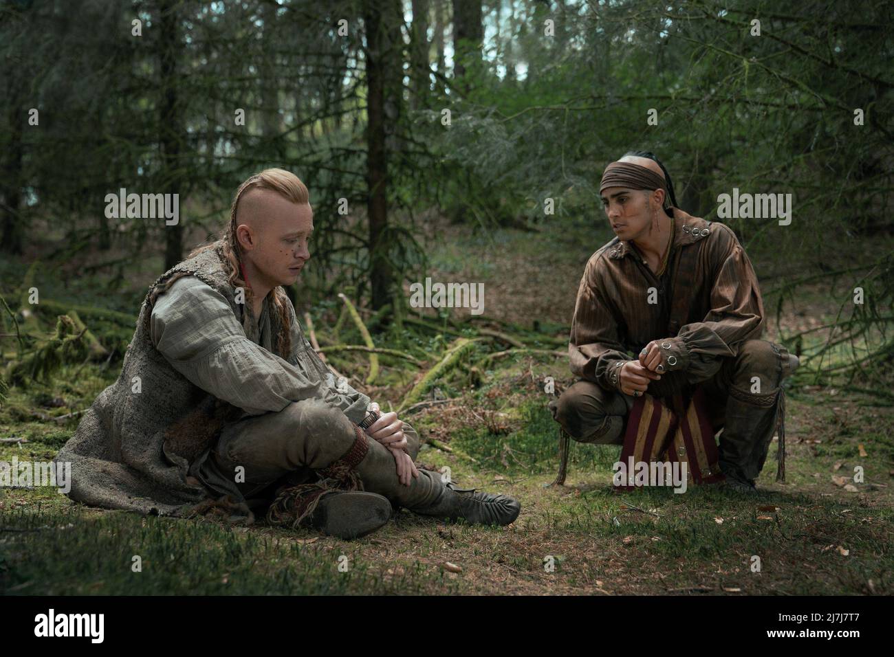 OUTLANDER, from left: John Bell, Braeden Clarke, Hour of the Wolf ...