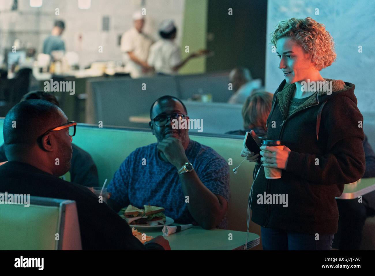 OZARK, Killer Mike (center), Julia Garner (right), 'The Cousin of Death ...